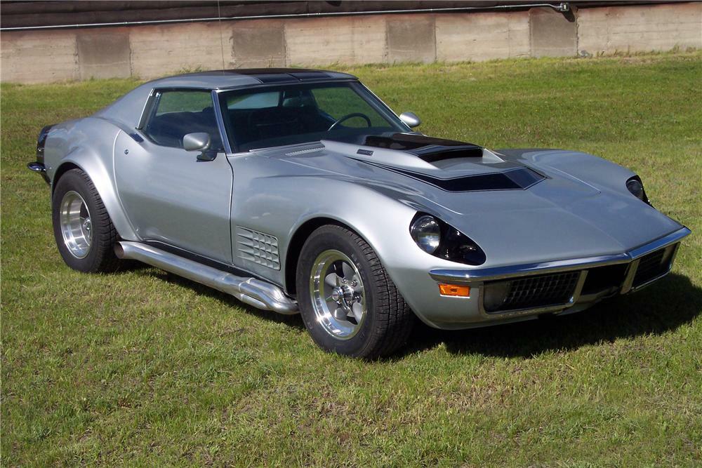 1970 CHEVROLET CORVETTE CUSTOM COUPE - Front 3/4 - 93599