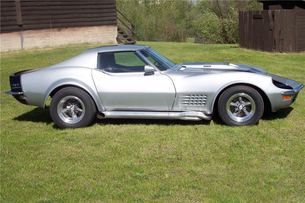 1970 CHEVROLET CORVETTE CUSTOM COUPE - Side Profile - 93599