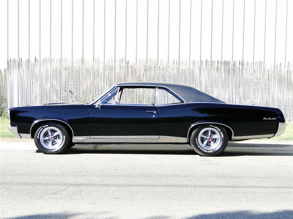 1967 PONTIAC GTO 2 DOOR COUPE - Side Profile - 93661