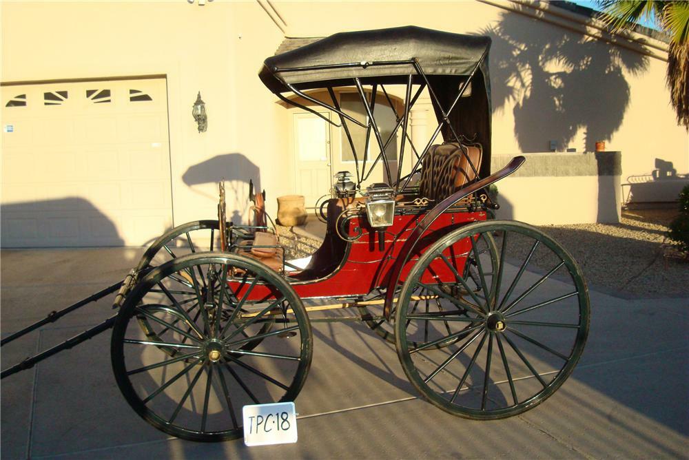 0 BUGGY JUMP SEAT PHAETON CIRCA 1900