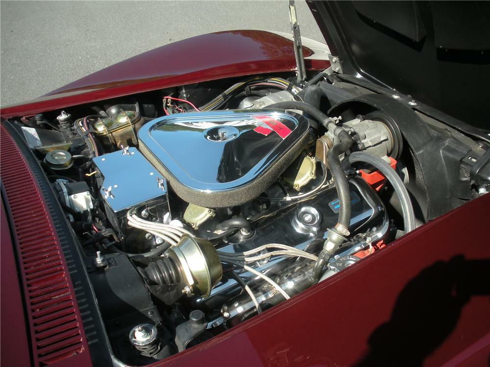 1969 CHEVROLET CORVETTE CONVERTIBLE - Engine - 96156