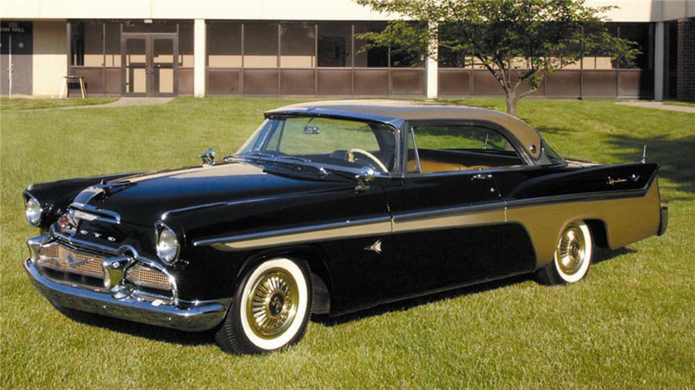 1956 DE SOTO ADVENTURER 2 DOOR HARDTOP - Side Profile - 96248