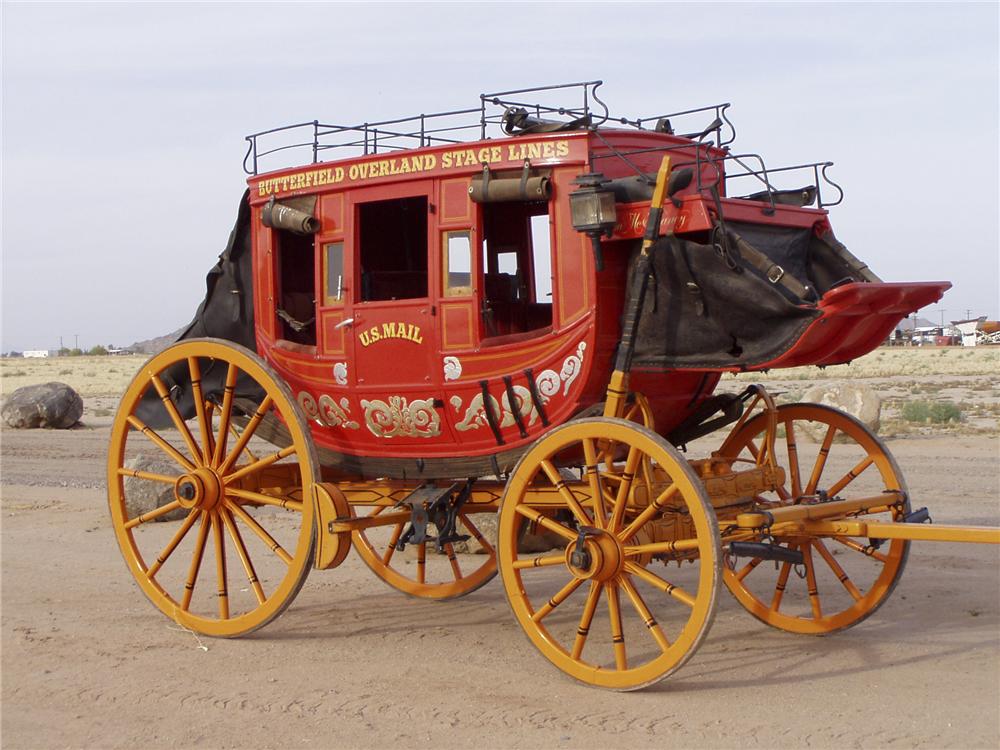0 STAGE COACH MAIL STAGE COACH - Front 3/4 - 97902