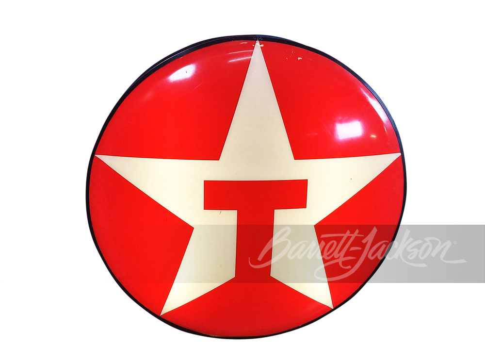 texaco sign light
