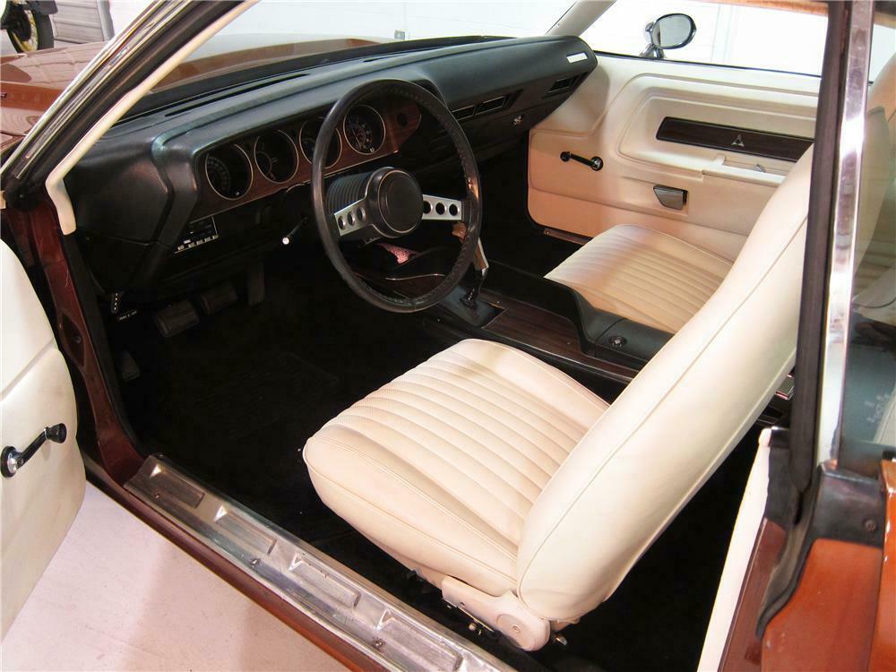 73 challenger interior