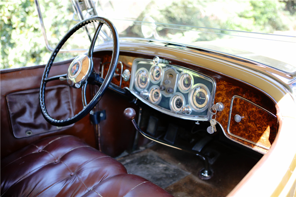 1934 packard interior