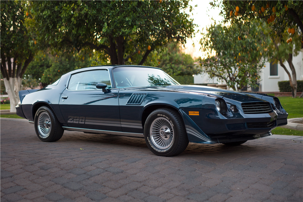 1979 z28 camaro midnight blue