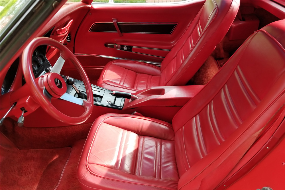 1977 corvette interior