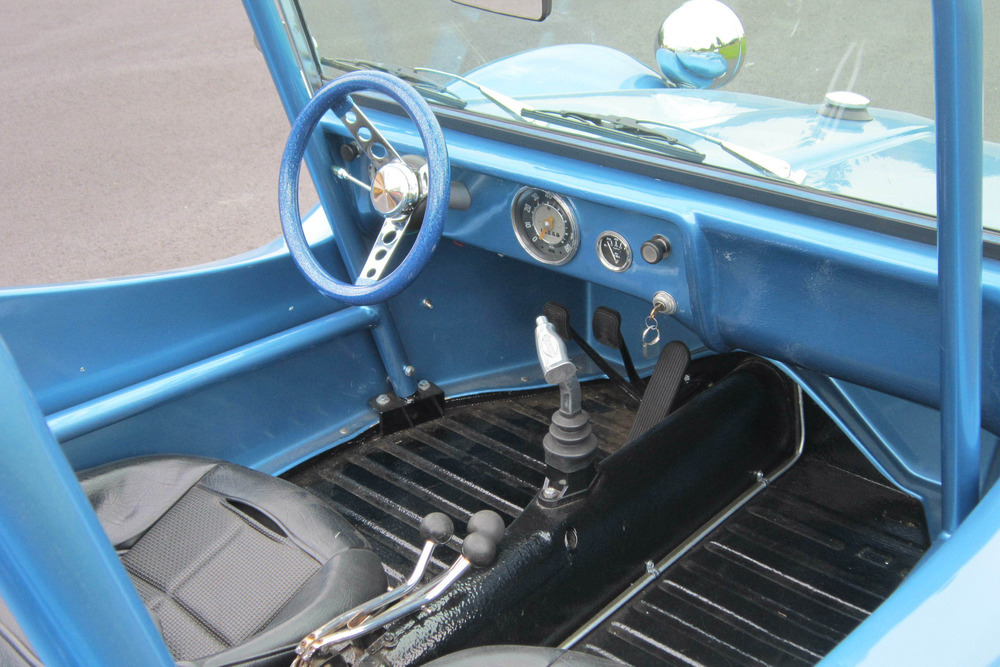 dune buggy inside