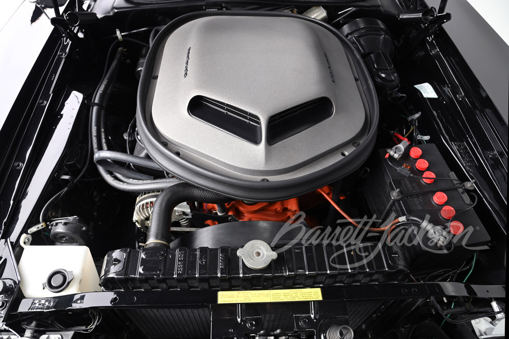 hemi cuda engine bay