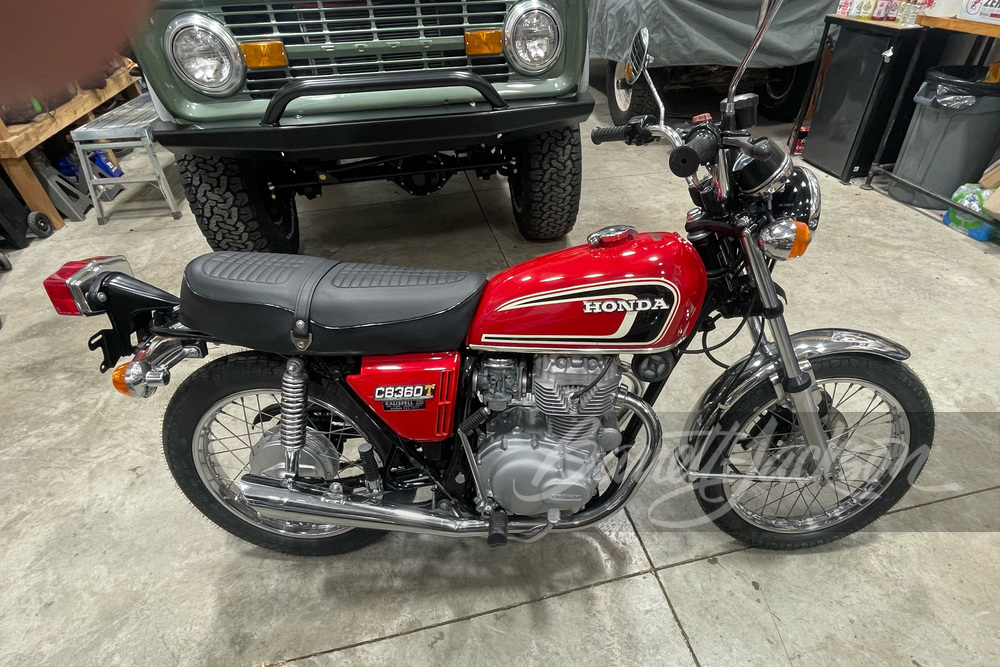 1975 HONDA CB360T MOTORCYCLE - Side Profile - 272013