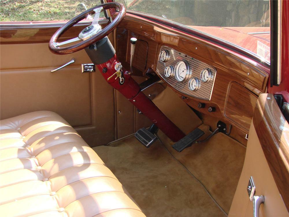 1933 packard interior