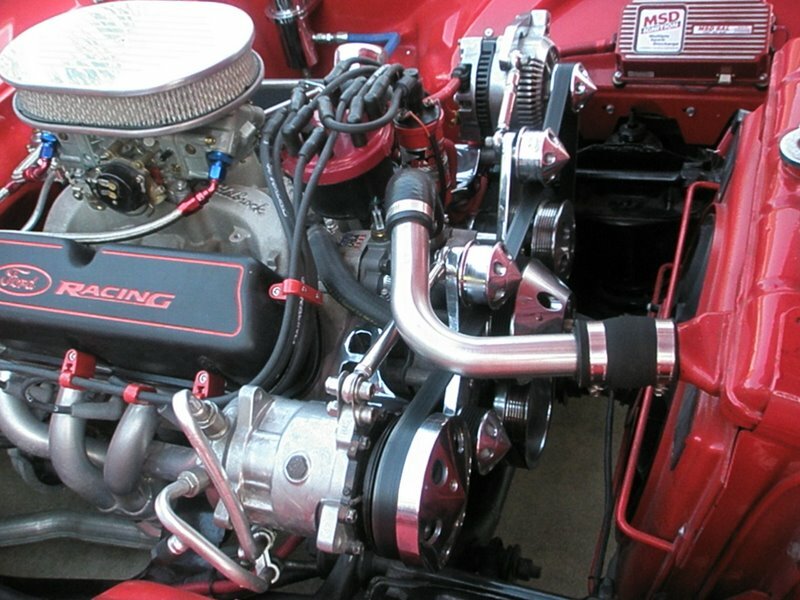 1955 ford thunderbird engine options